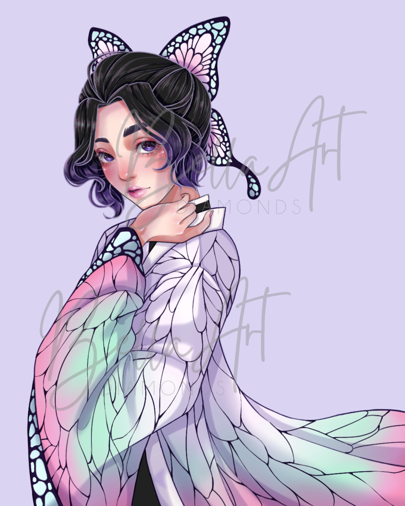 Butterfly Lady – Bella Art de Nicole