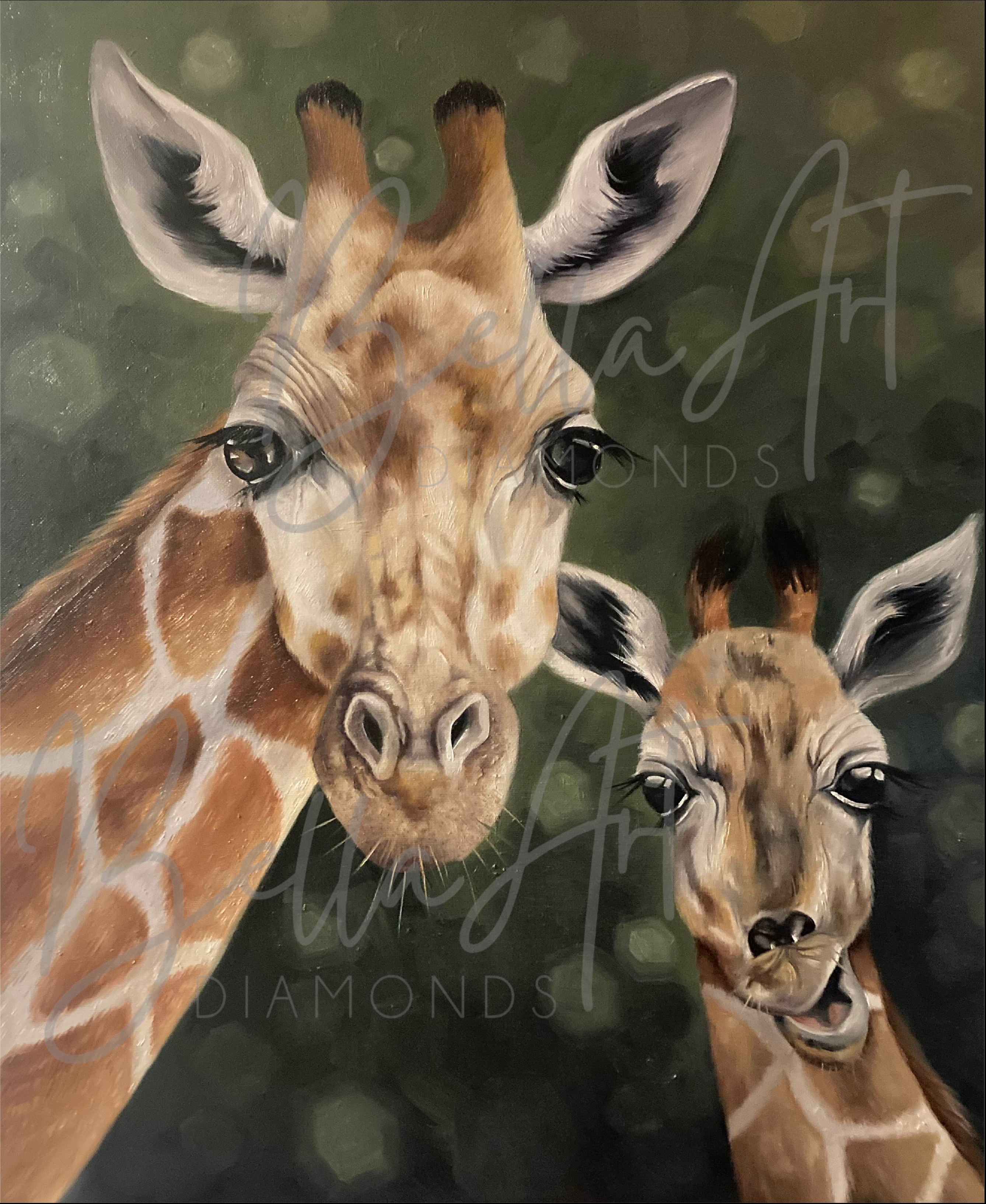 Giraffes – Bella Art de Nicole