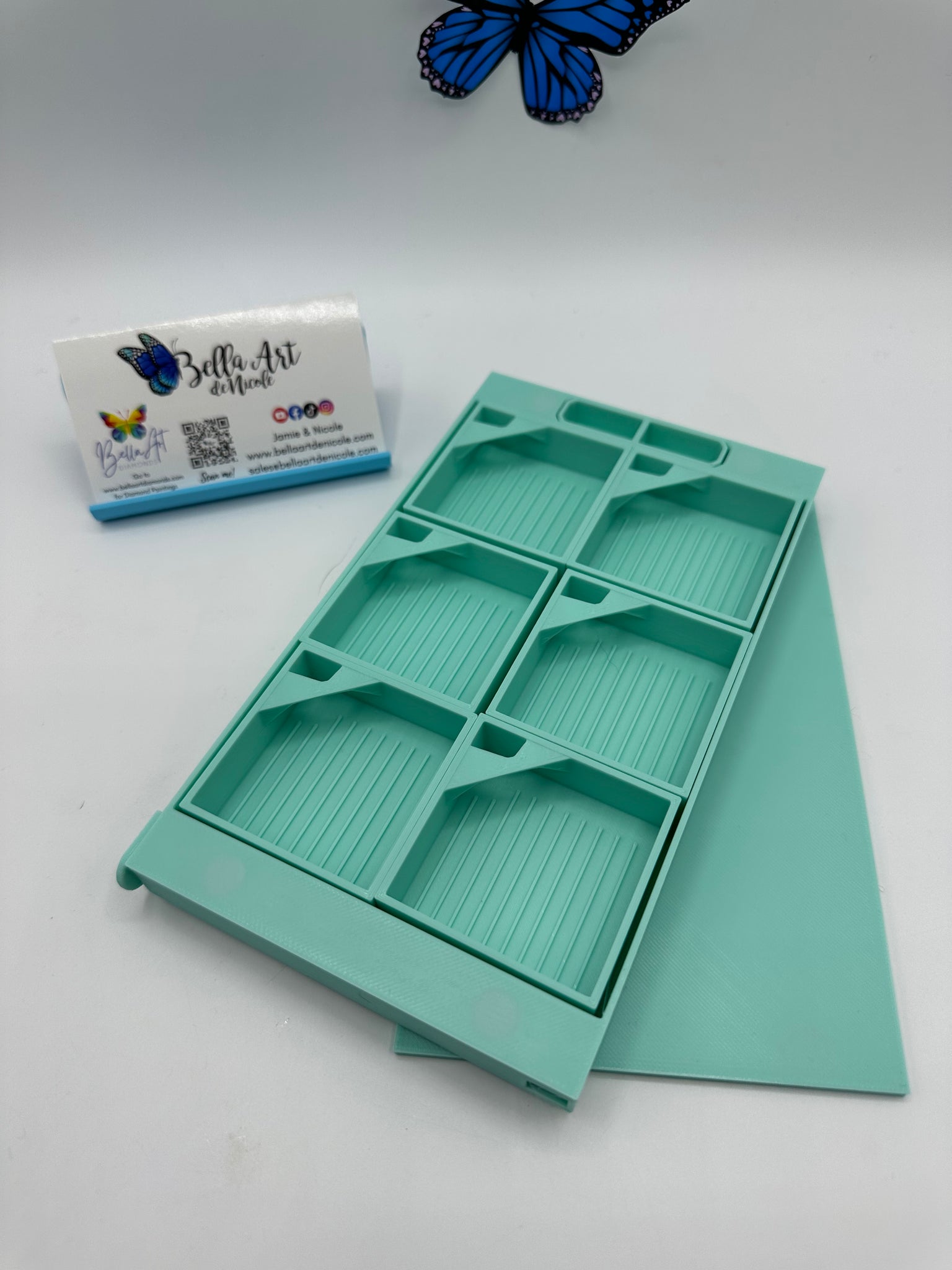 NEW Wonder Tray for Diamond Painting with removable Mini-trays and lid ...