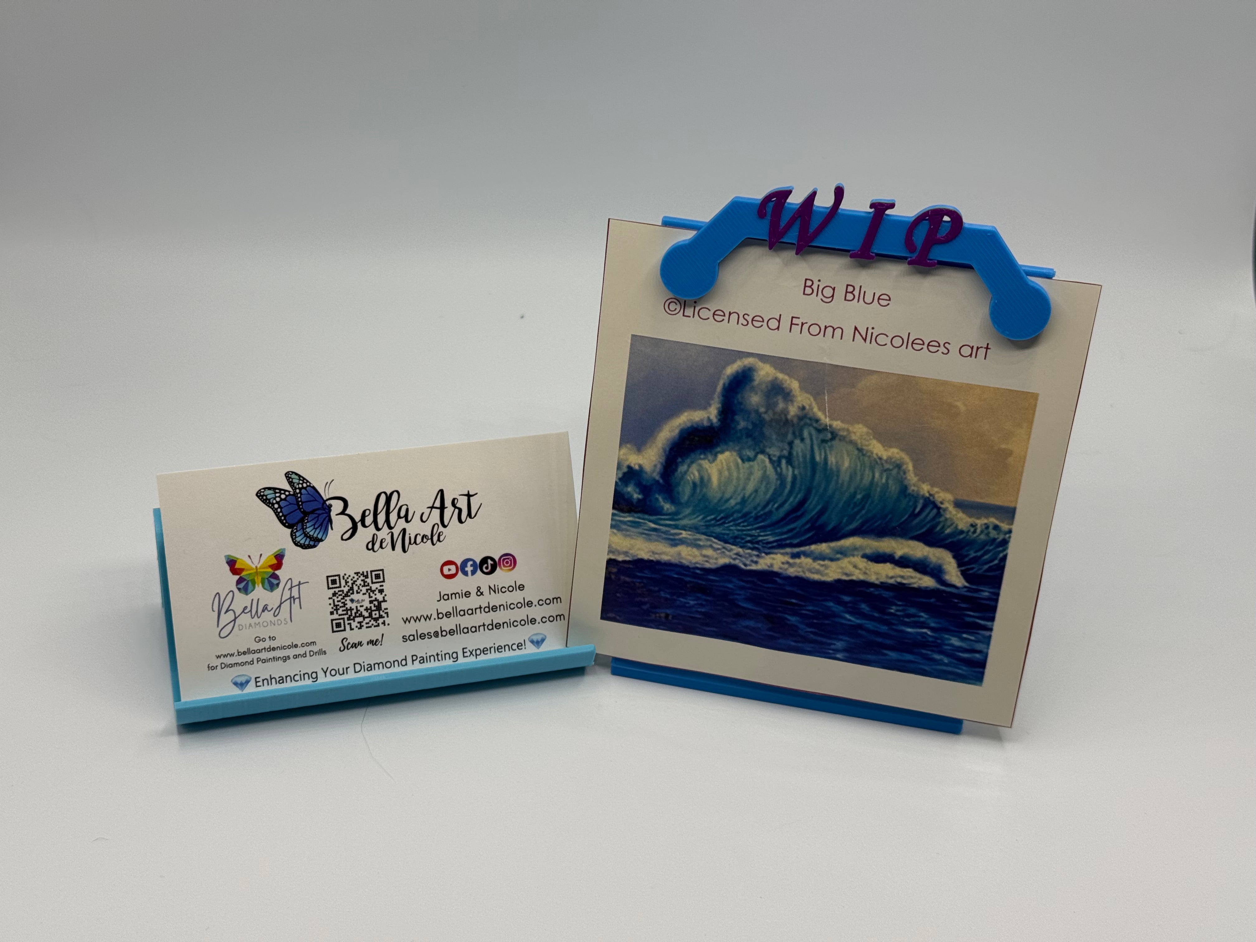 Magnetic Diamond Painting WIP & Coverminder Display Stand – Bella Art ...