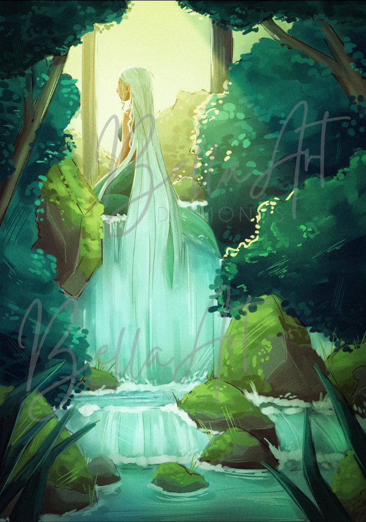 Mermaid Falls – Bella Art de Nicole